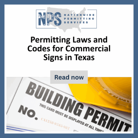 Permitting Laws and Codes for Commercial Signs in Texas - Nationwide ...