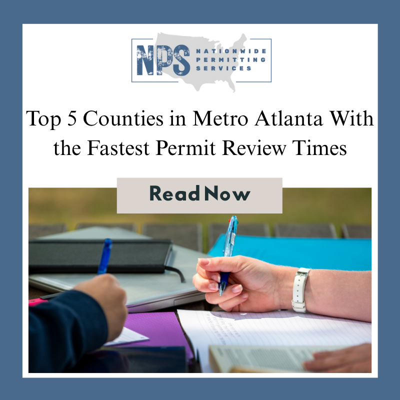 Top 5 Counties in Metro Atlanta With the Fastest Permit Review Times