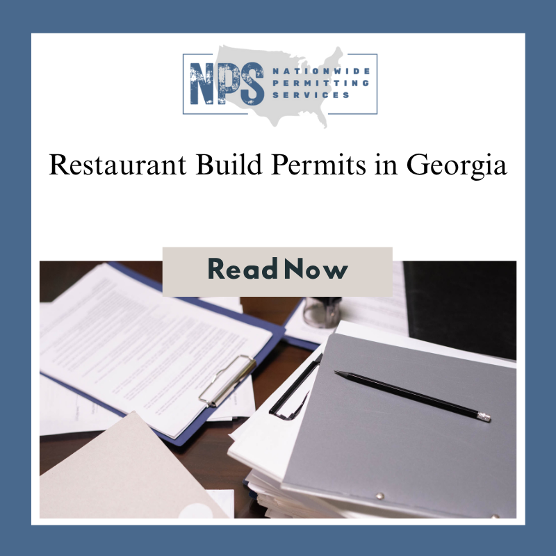 Restaurant Build Permits in Georgia